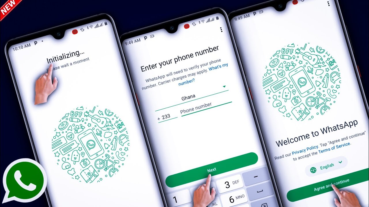 How to Create a New WhatsApp Account in 2025 - YouTube