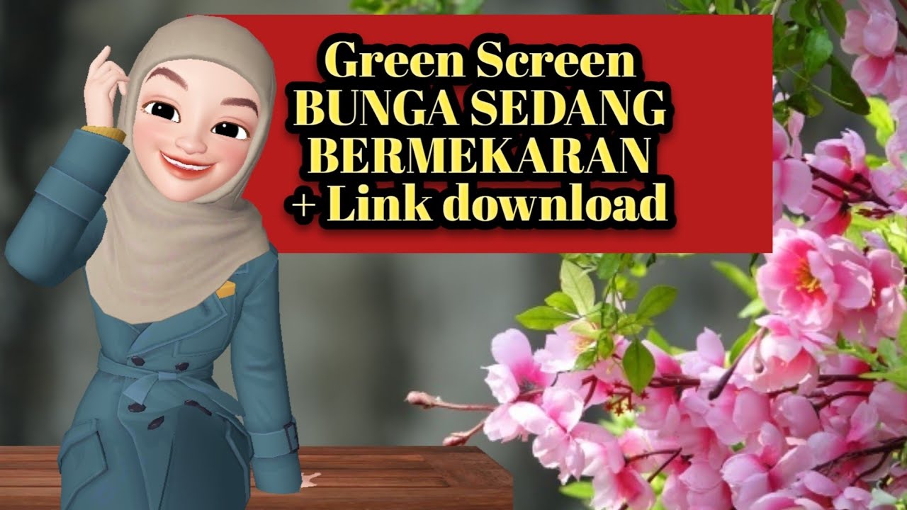 Green Screen 10 Animasi Bunga Bermekaran + Link download - YouTube