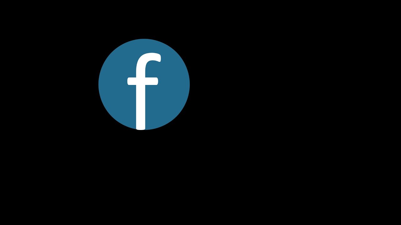Facebook Logo | Manim Cast - YouTube