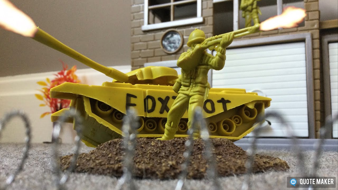 FOXBAT │ Army Men Battle War Stop Motion Animation Production - YouTube