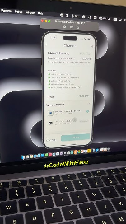 Flutter Checkout & Payment Gateway Integration with Thawani! #flutter #payment #shorts - YouTube