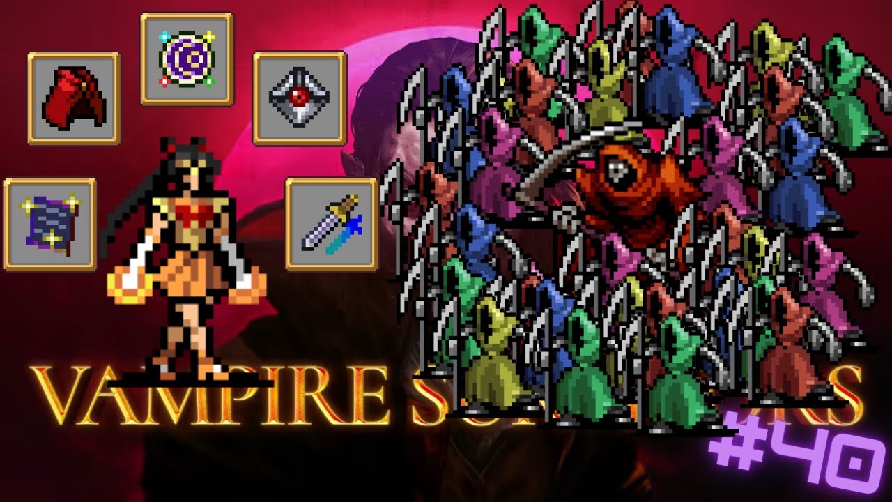 WHATS WITH ALL THE MINI REAPERS??? - Vampire Survivors - YouTube