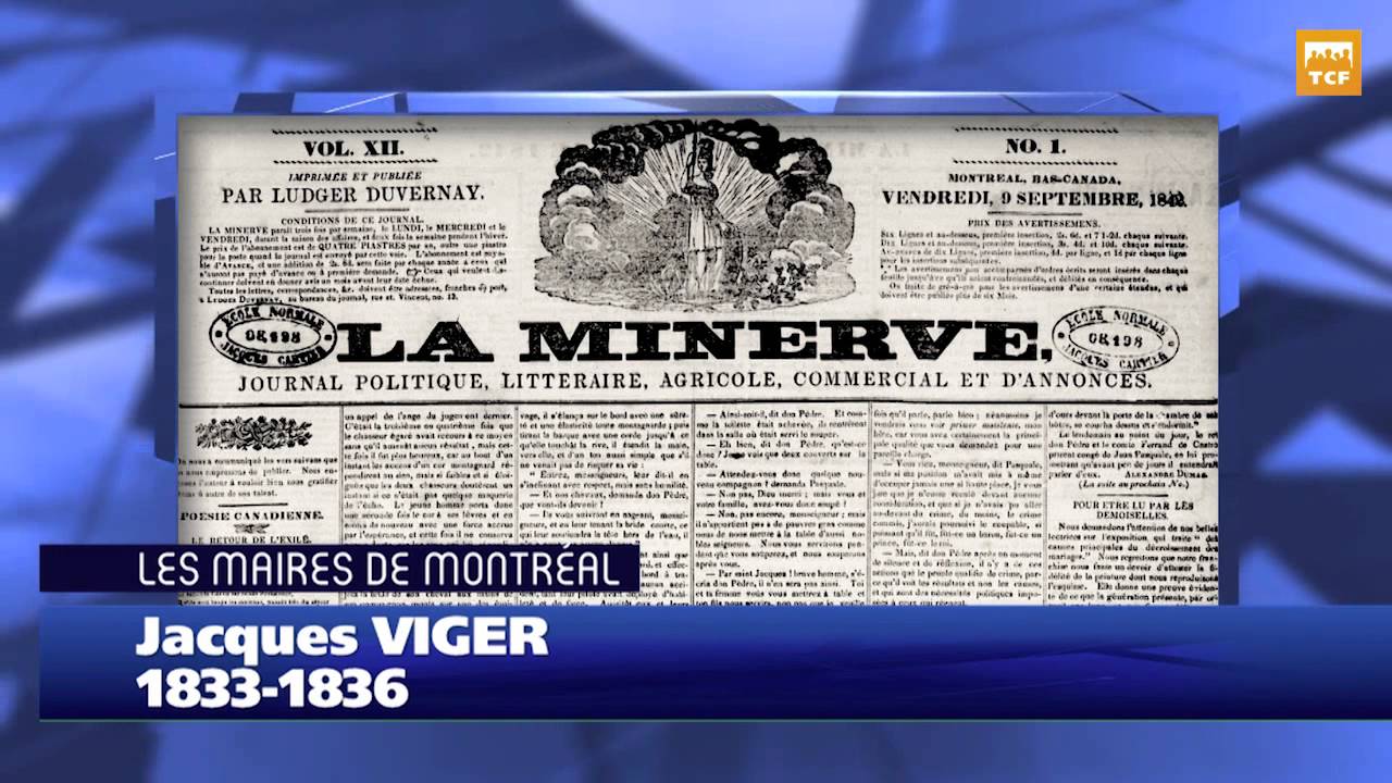 Les maires de Montréal - Jacques Viger - YouTube