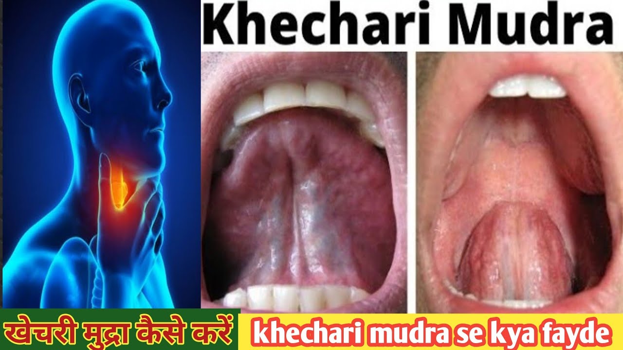 Khechari mudra खेचरी मुद्रा का गुप्त रहस्यमय | khechari mudra kaise ...