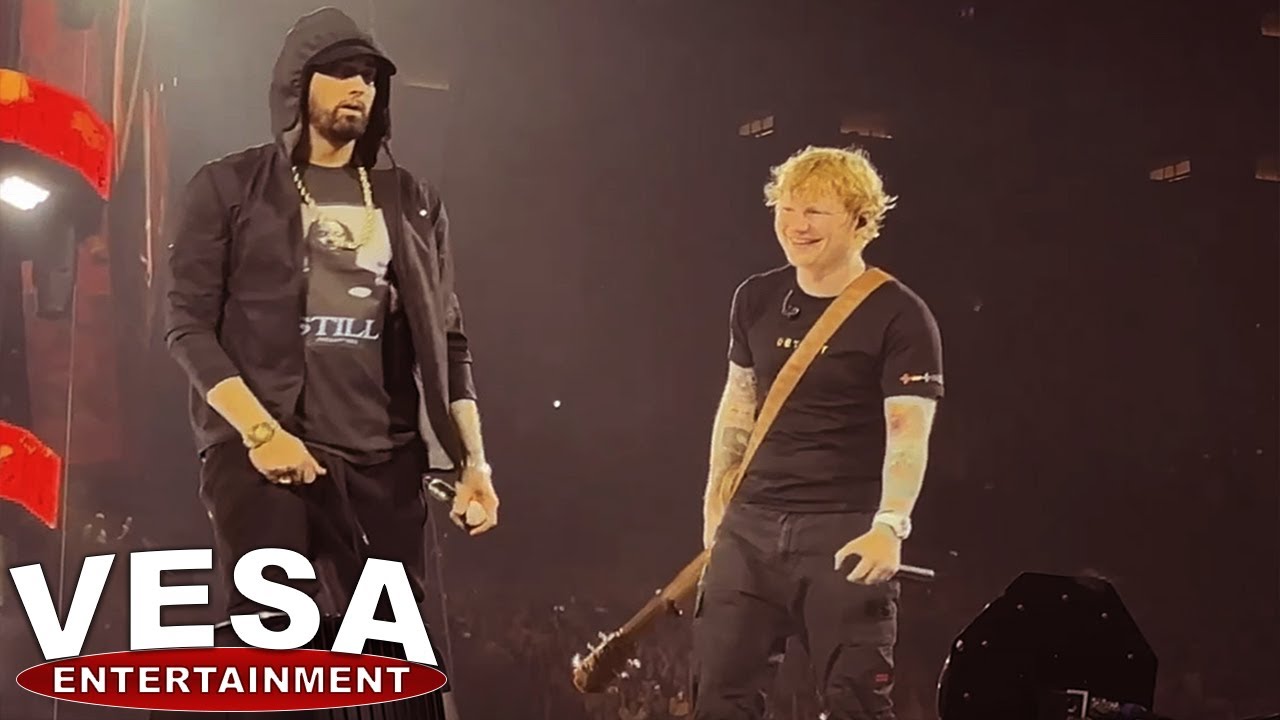 Ed Sheeran Surprises Fans with a Duet with Eminem at his Detroit ...