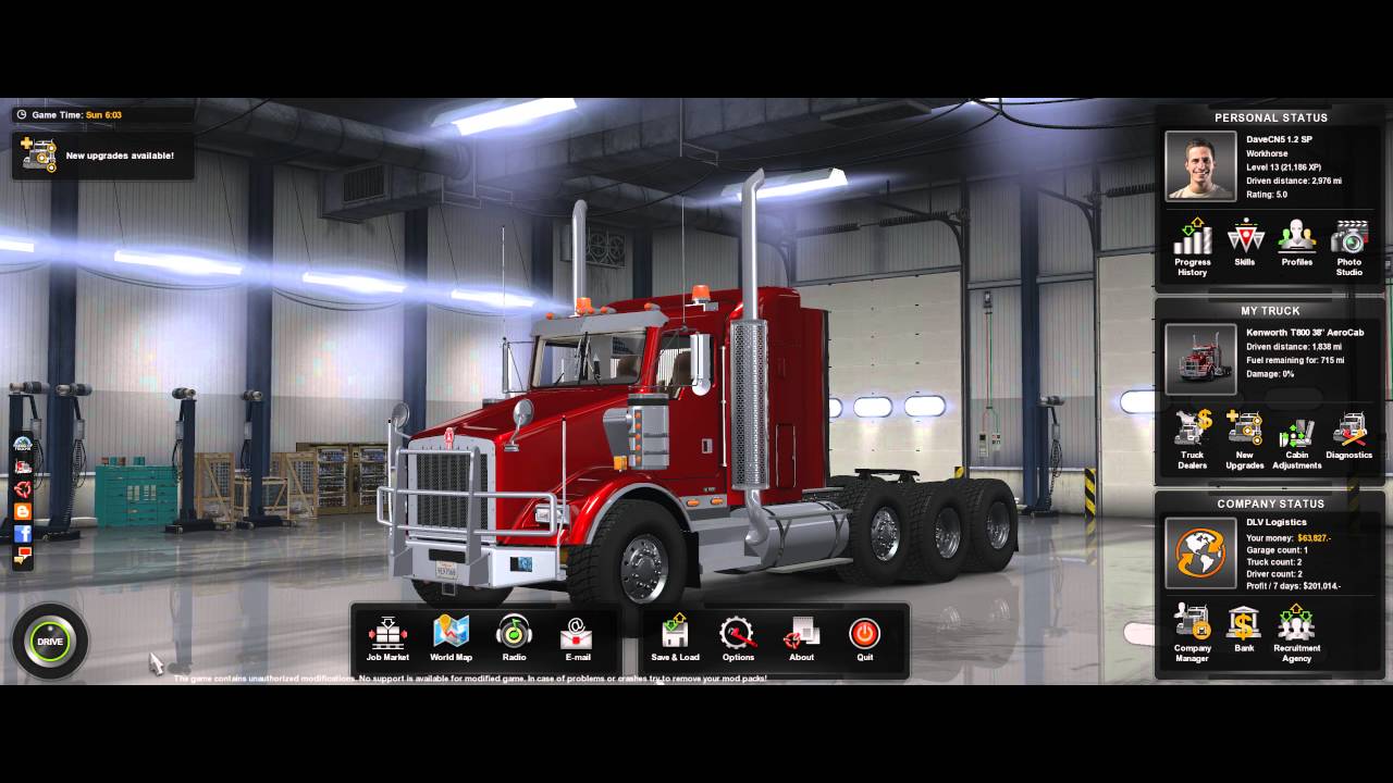 American Truck Simulator - G29 / G920 Force Feedback Fix - YouTube