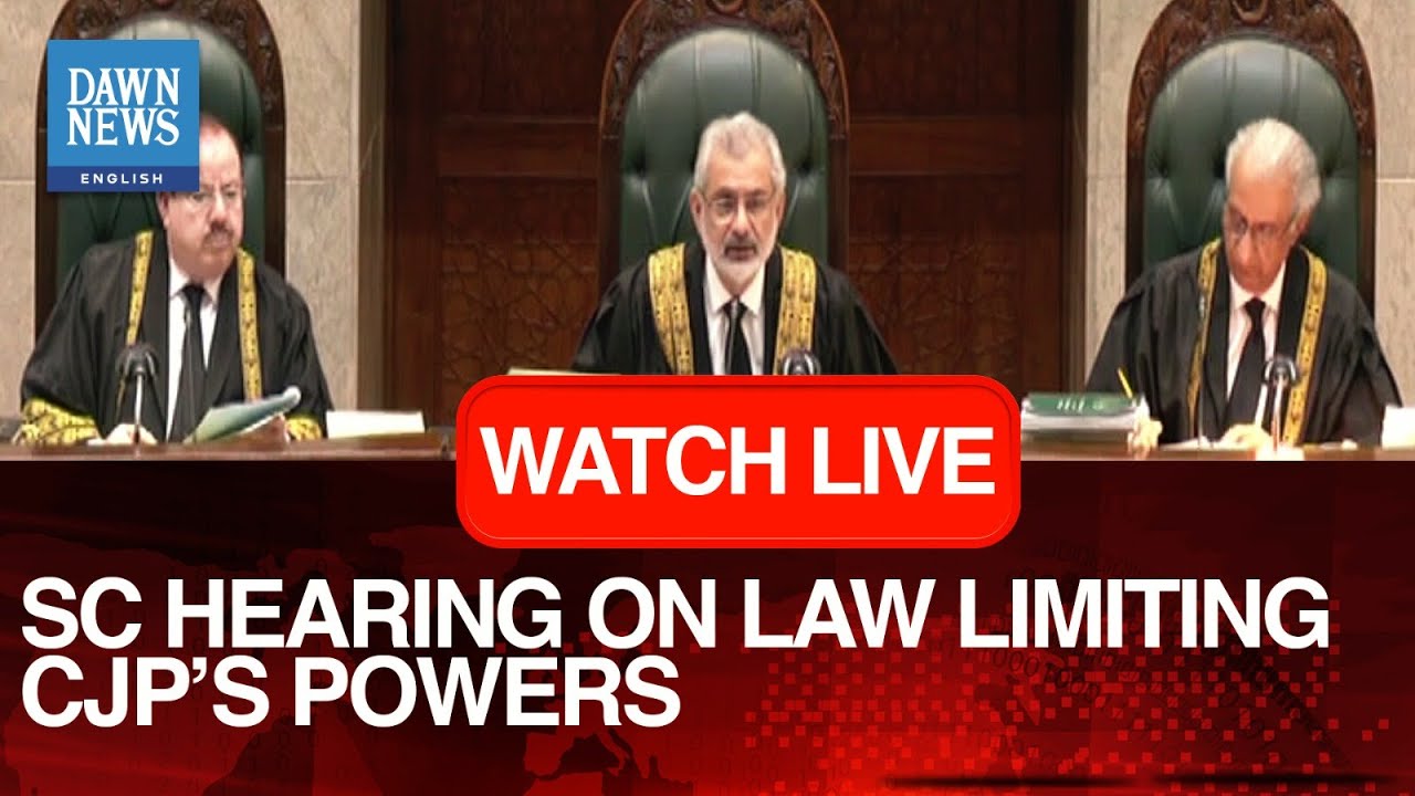 🔴 LIVE: CJP Qazi Faez Isa Heads Supreme Court Full Court Hearing | CJP ...
