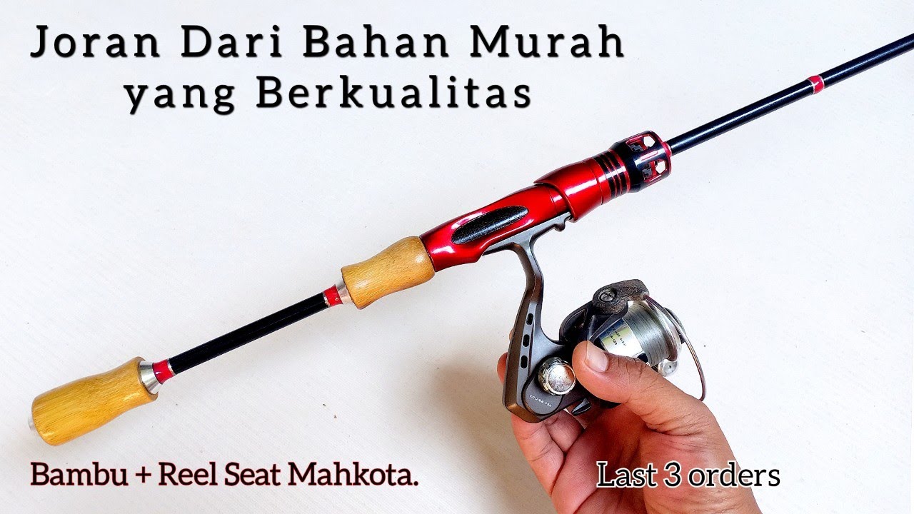 Membuat joran pancing yang bagus dan murah - YouTube