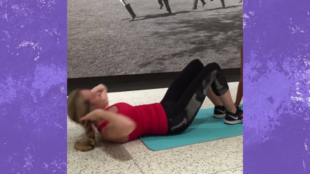 Katie Austin's 6 Exercises to Do With a Partner - YouTube