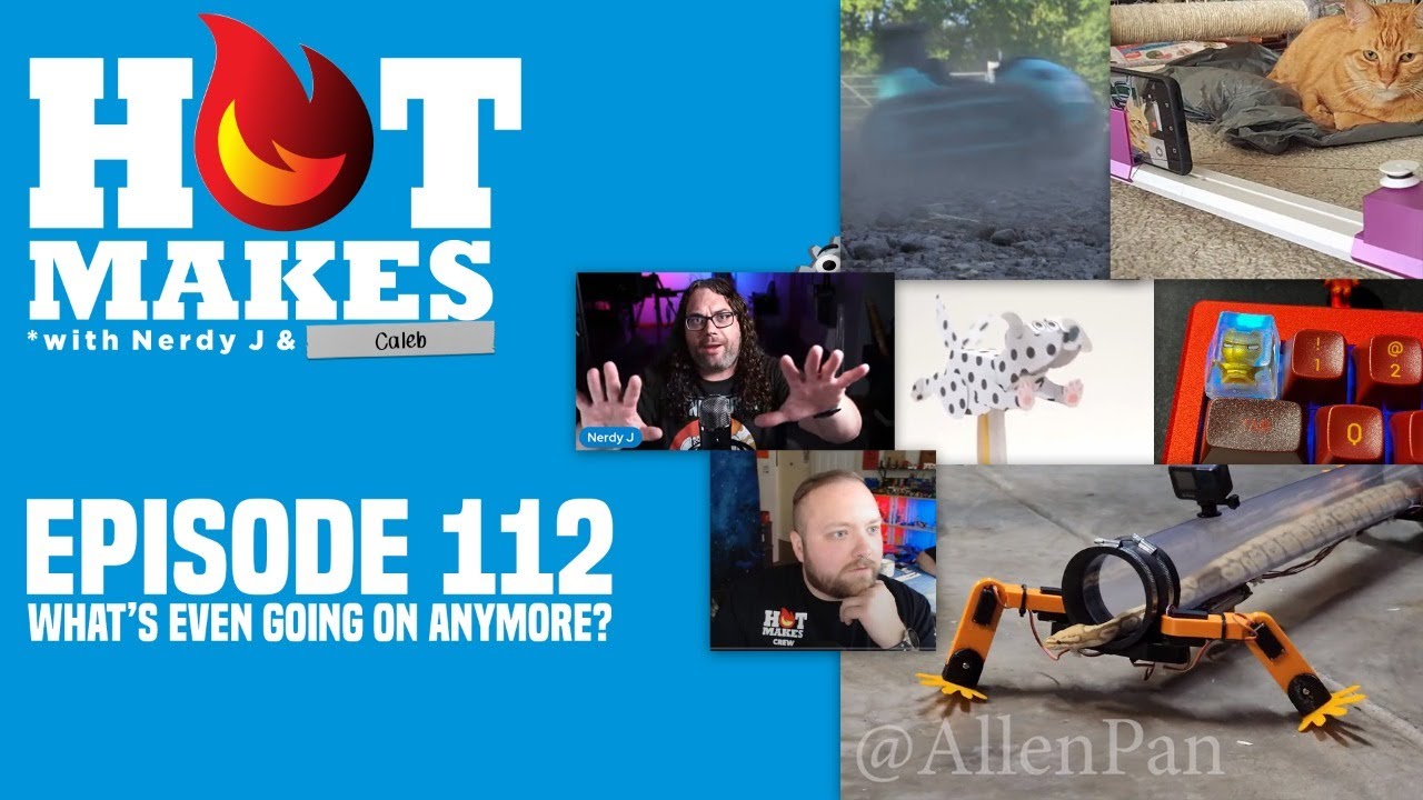 HotMakes Episode 112 - Death Racers, custom keyboards, 3D printed ...