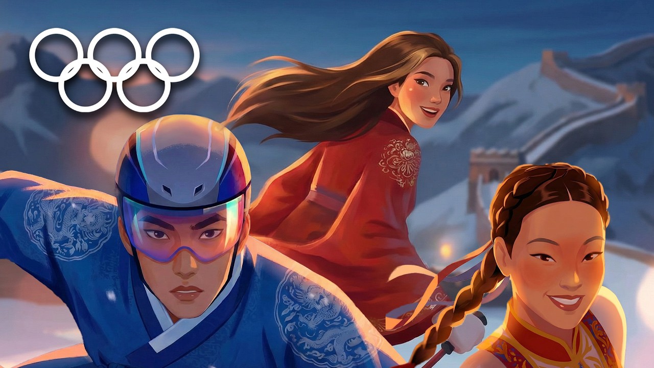 100 Years of Winter Olympics | Animated Tribute - YouTube