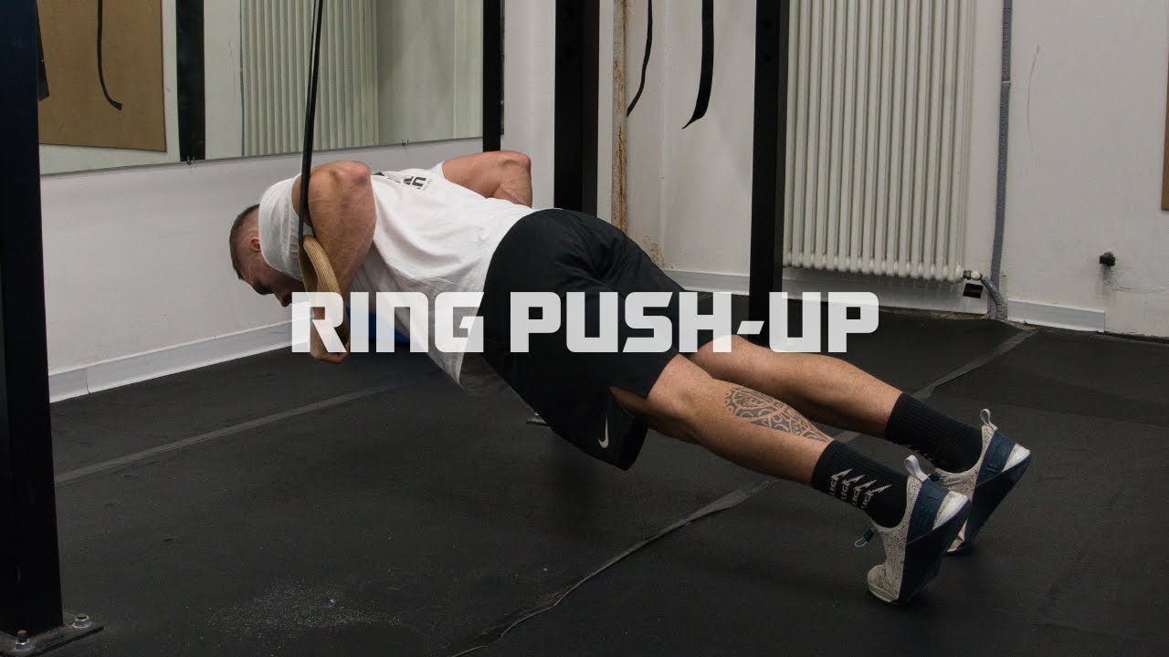 Ring Push-Up - YouTube