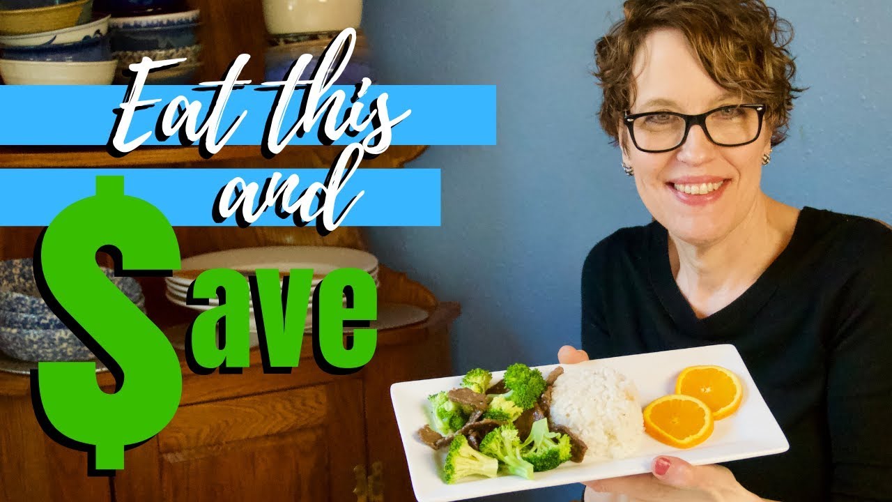 What to EAT and Save Money | QUICK and EASY Beef & Broccoli Dinner ...