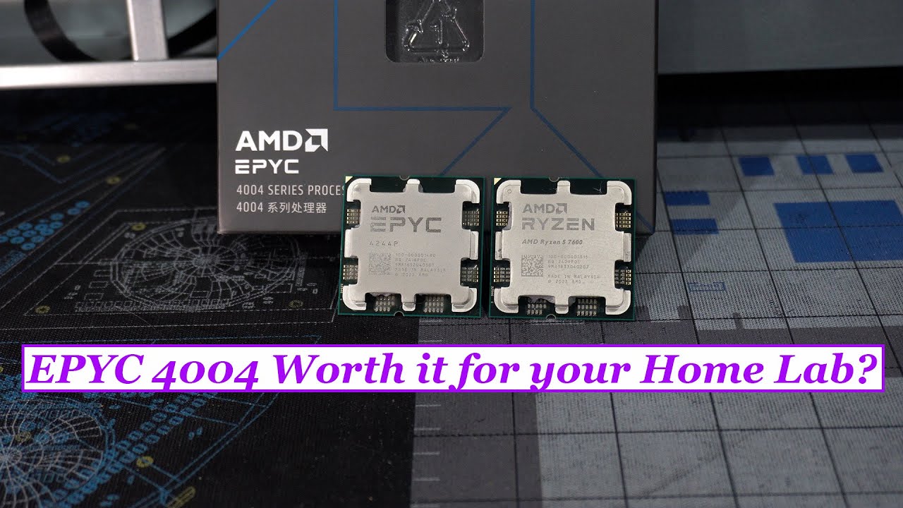 EPYC 4004 Worth it for your Home Lab? - YouTube