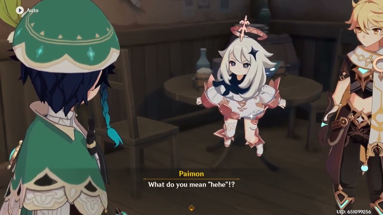 Paimon says Ehe Te Nandayo in Genshin Impact - YouTube