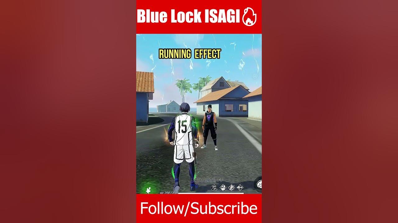 Blue Lock Isagi 🔥 | Free Fire x Blue Lock | Isagi s Spatial Awareness Emote #freefiretricks ...