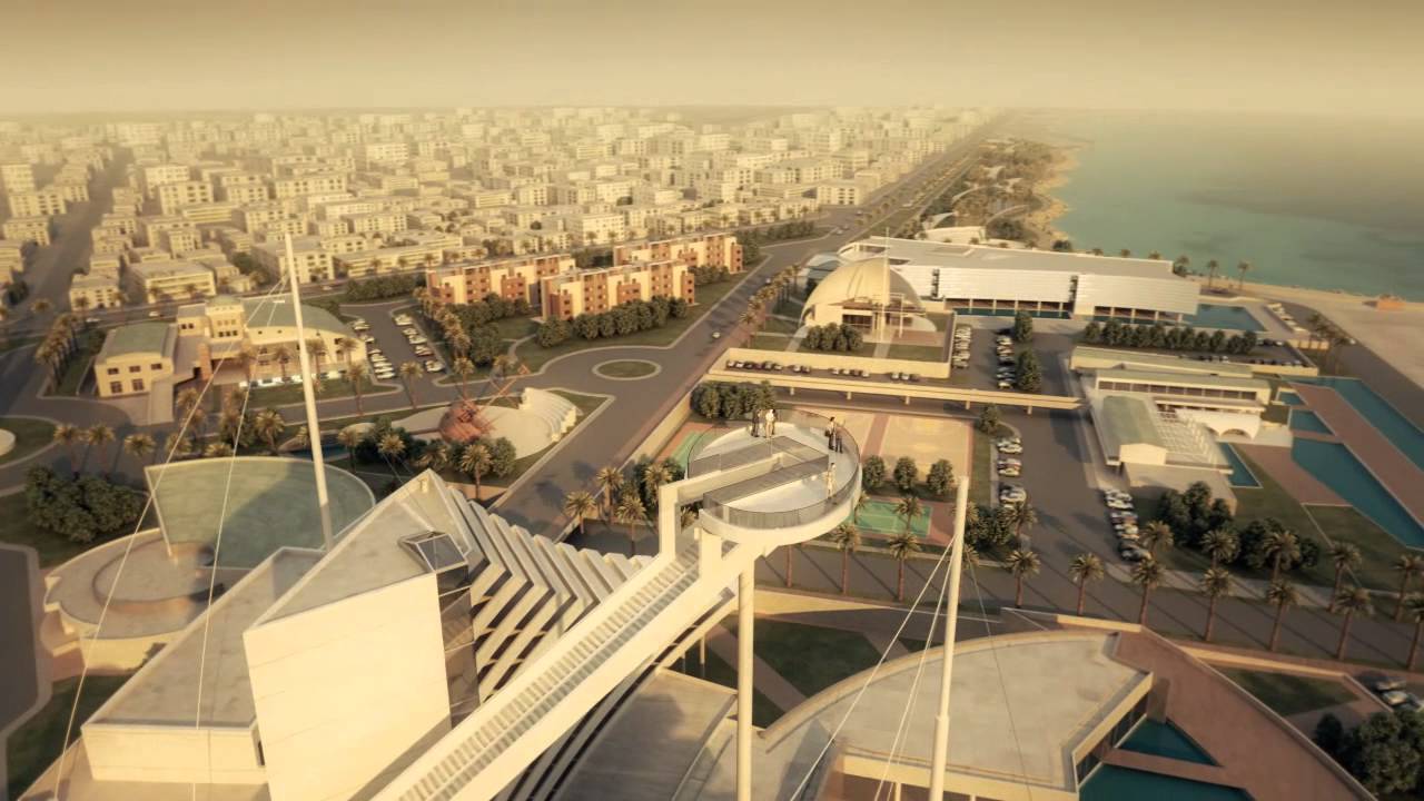 Onshore Development for new Marina at Tajura - Tripoli Libya - YouTube