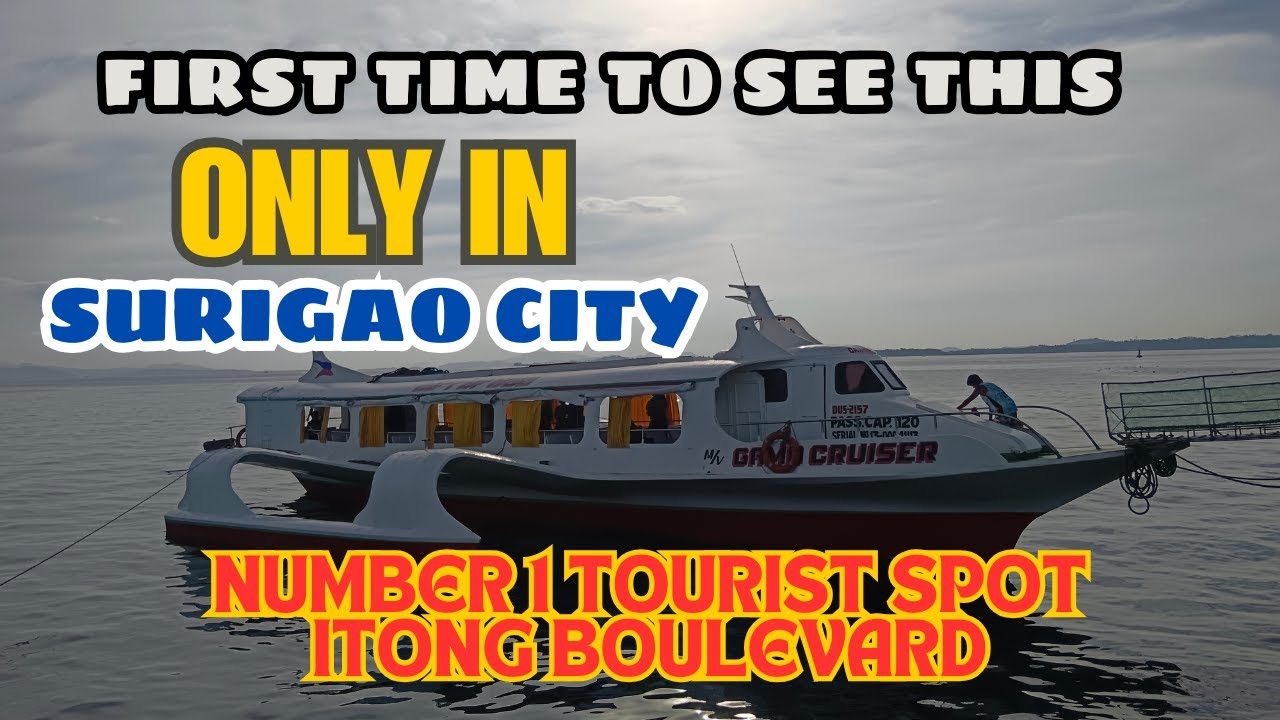 MAGICAL EXPERIENCE IN SURIGAO CITY|WALKING TOUR OF SURIGAO BOULEVARD IN ...