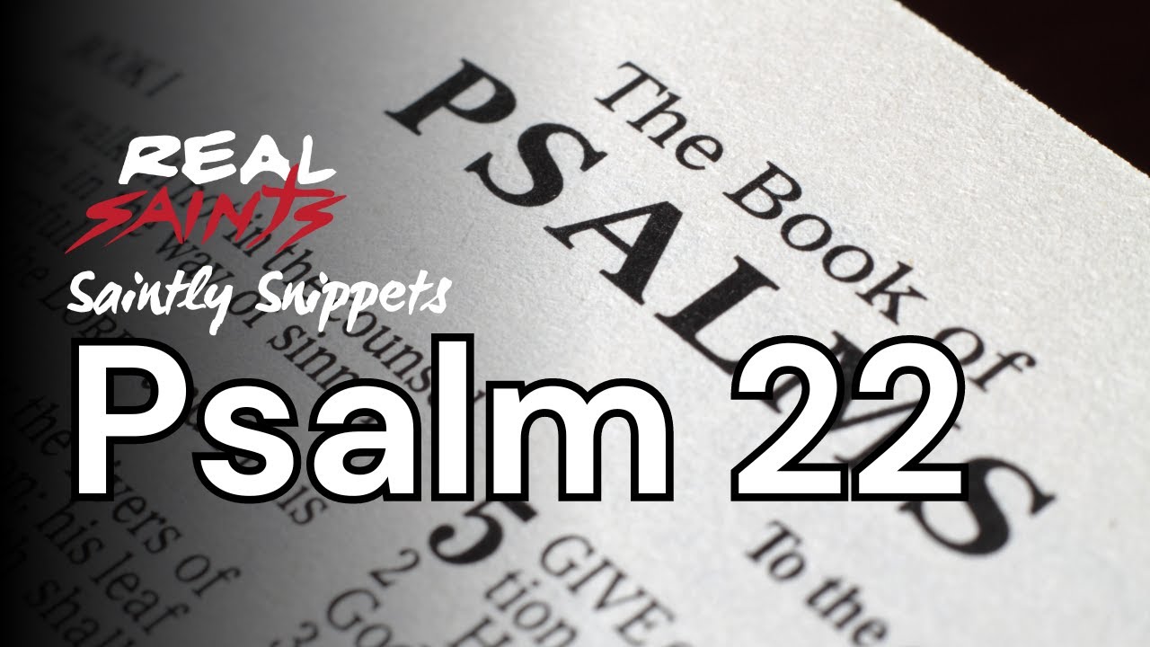 Psalm 22: Jesus in the Old Testament | Saintly Snippets - YouTube