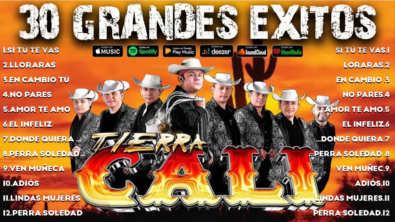Tierra Cali Grandes Éxitos - Las Mejores 30 Canciones de Tierra Cali ...