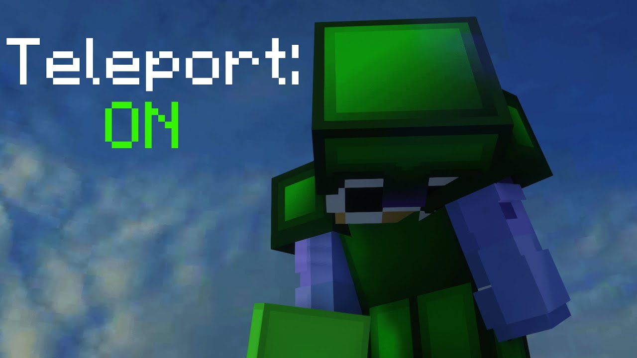 I learned how to teleport in Minecraft Bridge… (Bridge Funny Moments ...