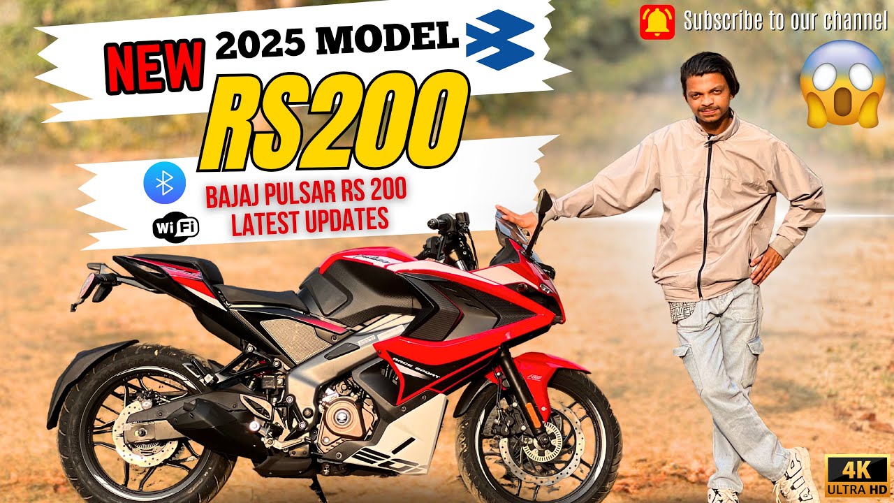 The 2025 Bajaj Pulsar RS 200 Full Review 😱||#newrs200 #bajajpulsar #2025bikes #automobile - YouTube