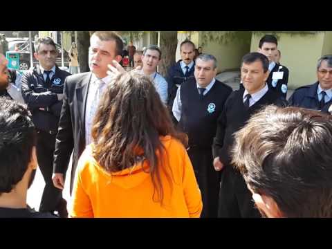 Özel Güvenlik Görevlilerini Tahrik Eden Ögrenciler