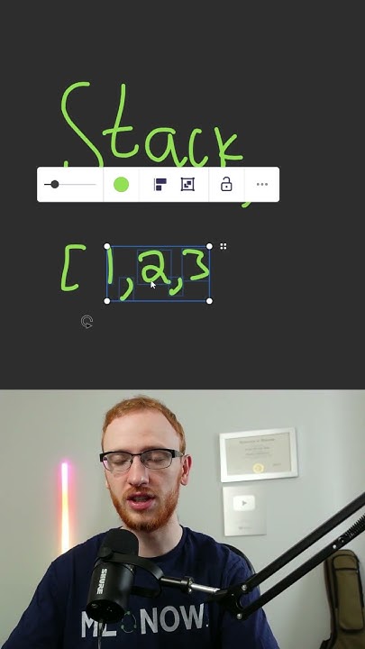 A More Efficient Way to Implement a Stack - YouTube