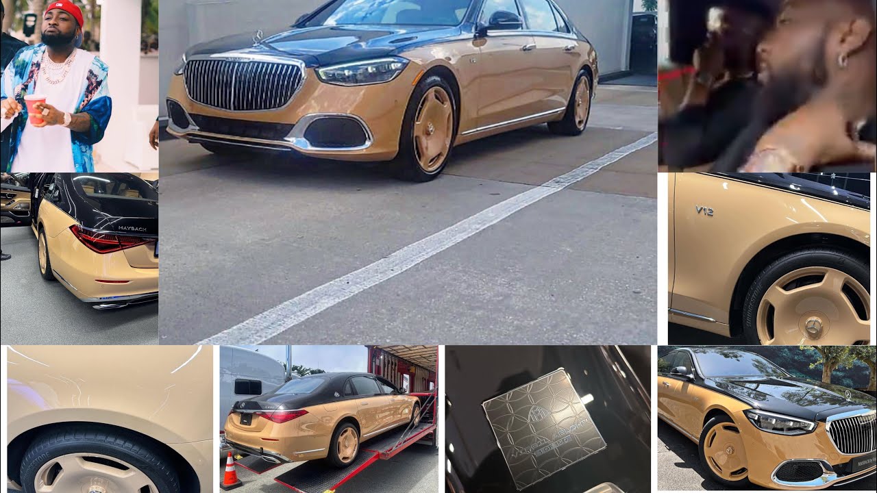 Davido splashes almost N400M on brand new 2023 Maybach Virgil Abloh ...
