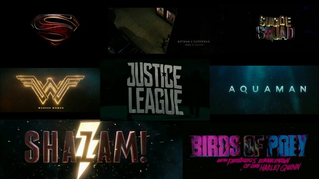 DC Cinematic Movies [English] Title Card - YouTube