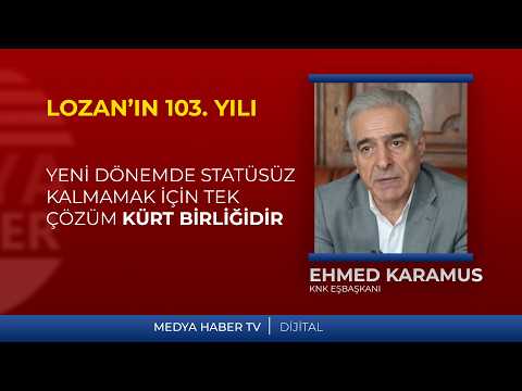 KÜRTLER LOZAN ANTLAŞMASI'NIN 103. YILINDA STATÜ TALEBİYLE LOZAN'DA