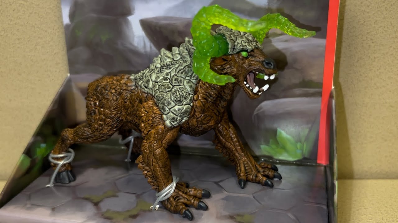 Eldrador Creatures Rock Beast Action Figure - YouTube