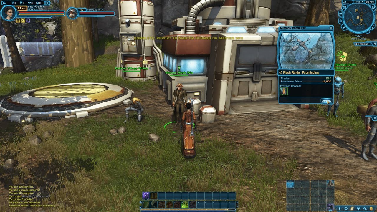 Flesh Raider Fact-finding | SWTOR - YouTube