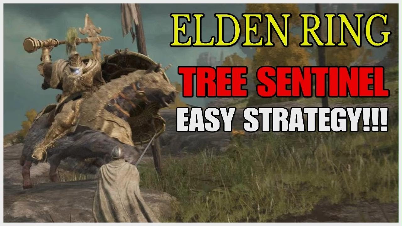 ELDEN RING - TREE SENTINEL: EASY STRATEGY - YouTube
