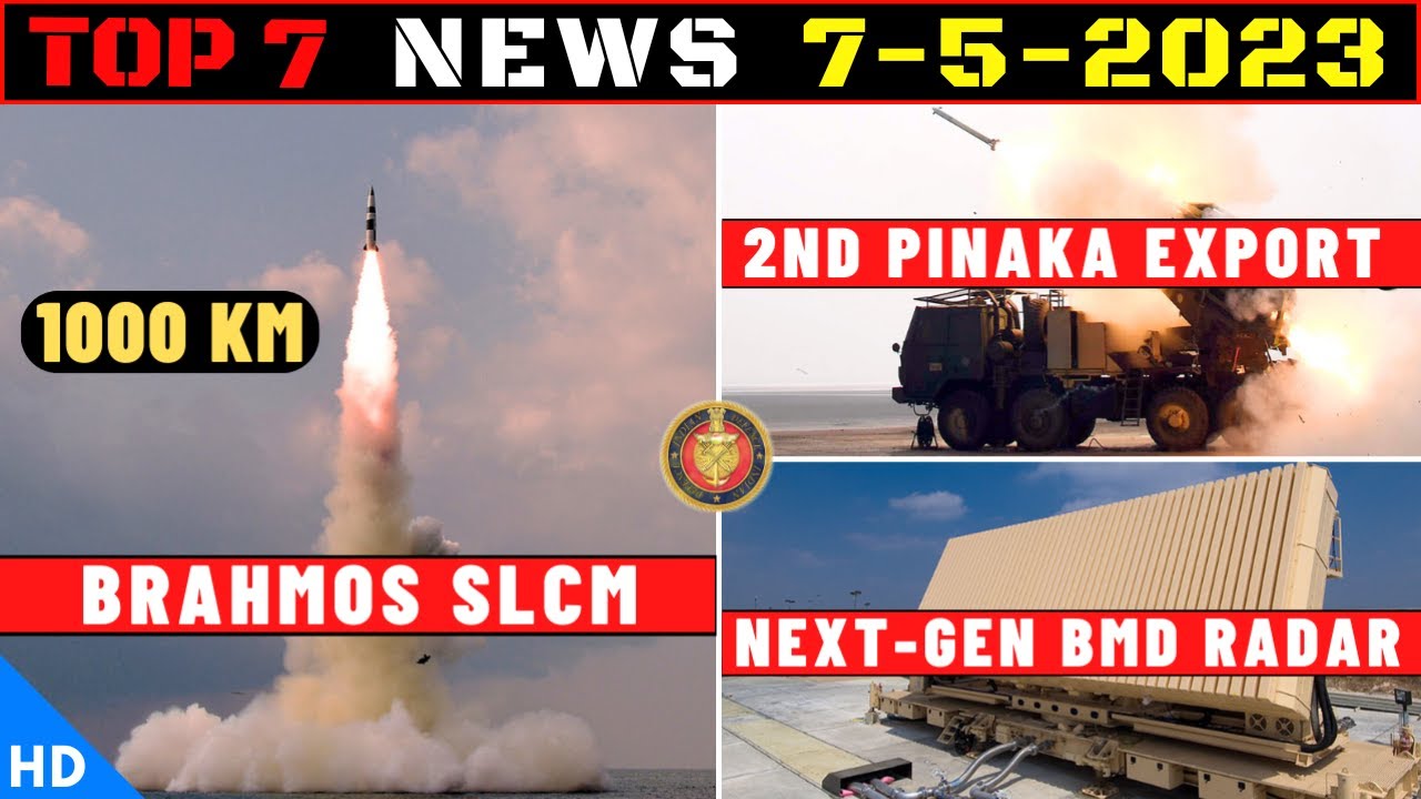 Indian Defence Updates : 1000 Km Brahmos SLCM For P75I,Guided Pinaka ...