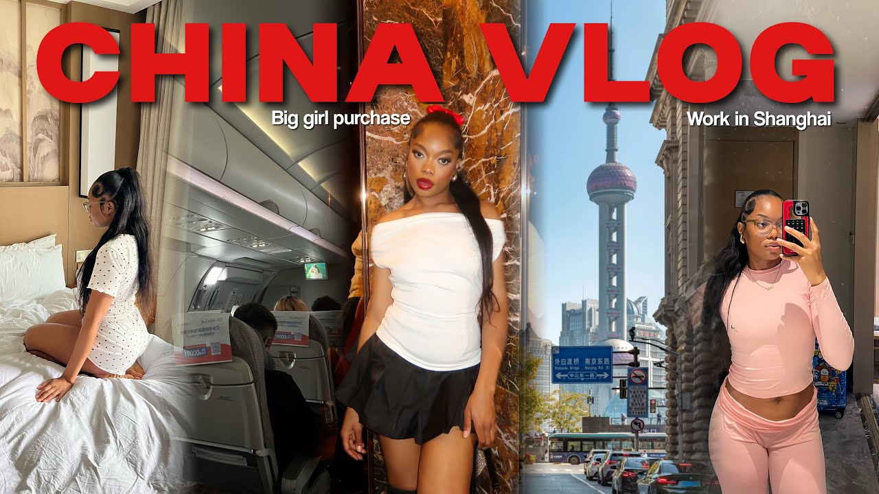 CHINA VLOG| BIG GIRL purchase! business in Shanghai, settling in a new ...