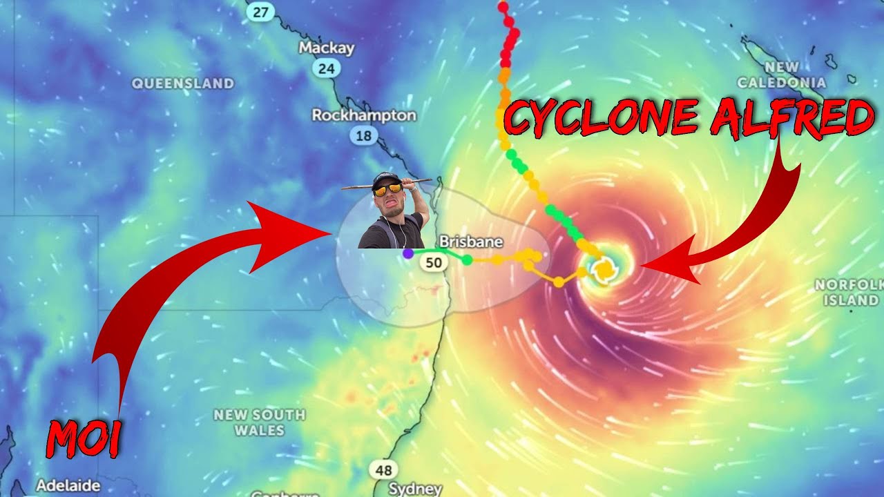 GEA🇦🇺 #3 Je SURVIS a mon premier CYCLONE🌪 - YouTube