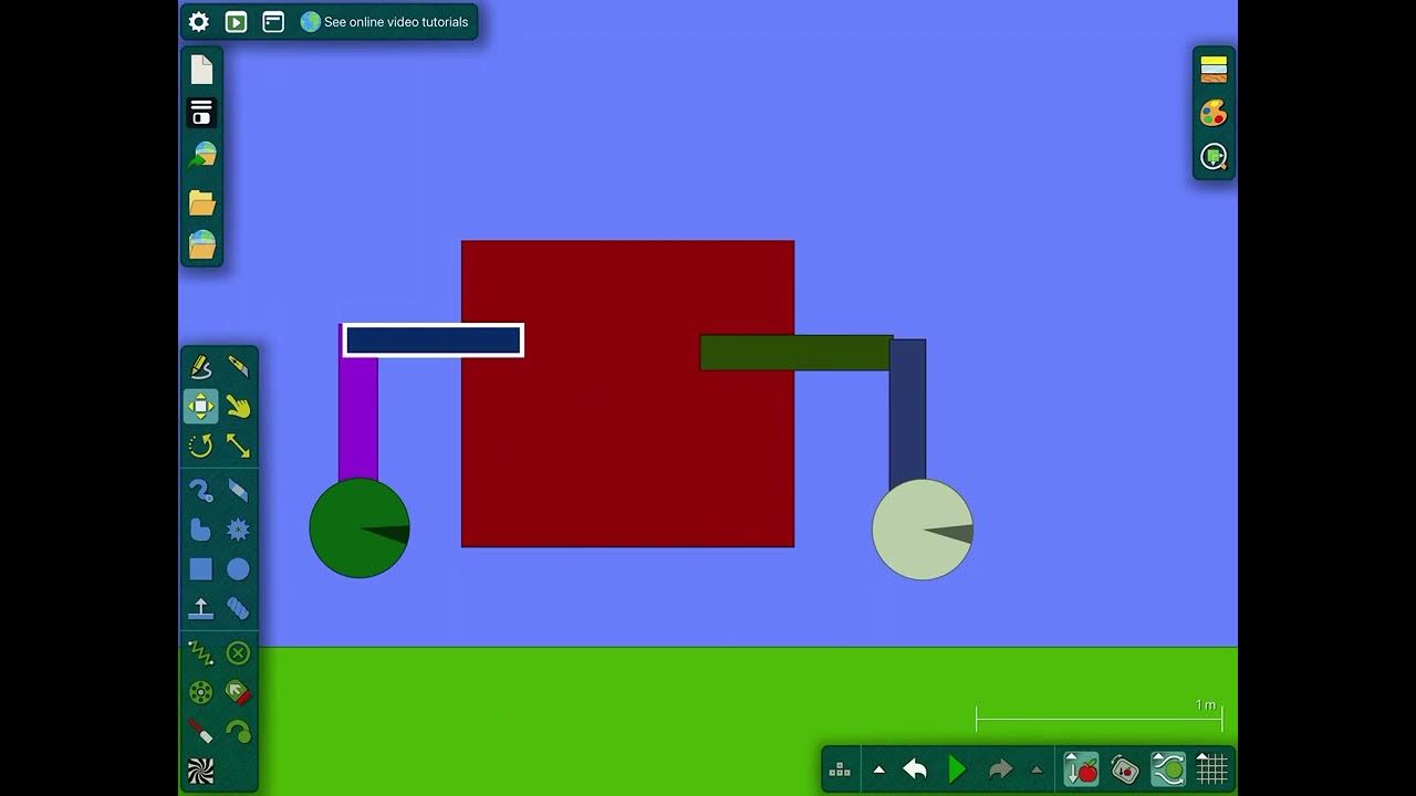 How to make you character like it’s a live in algodoo - YouTube
