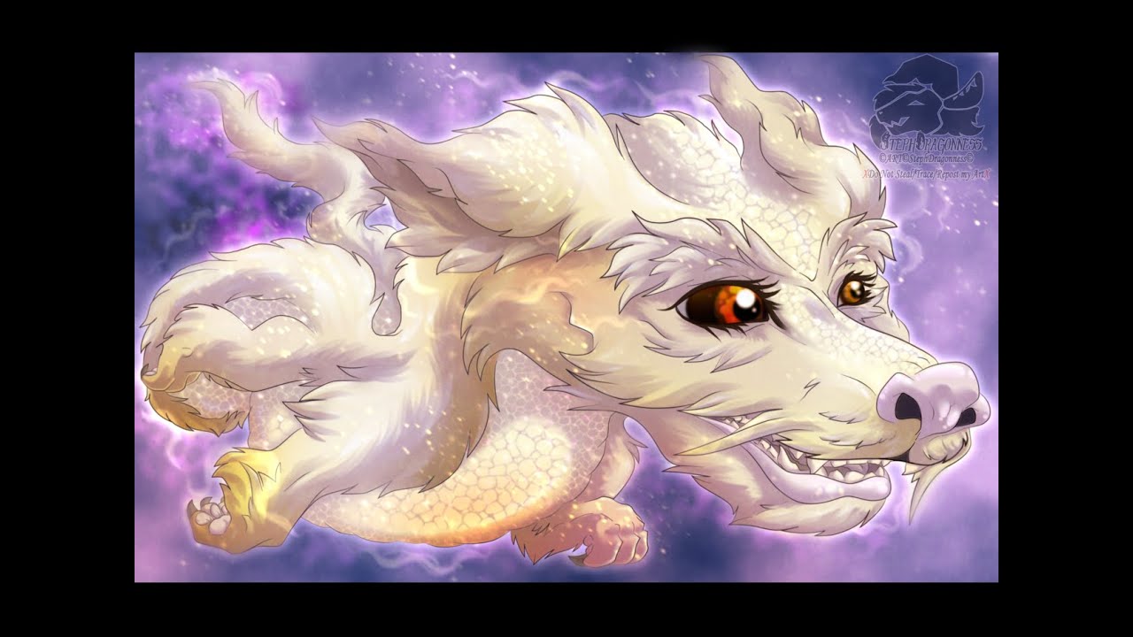 Art Time-lapse: Falkor from Never ending story - YouTube