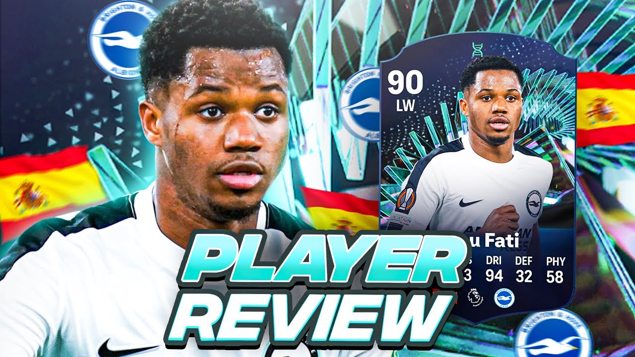 5⭐5⭐ 90 Tots Moments Evo Ansu Fati Player Review Fc 24 Ultimate Team