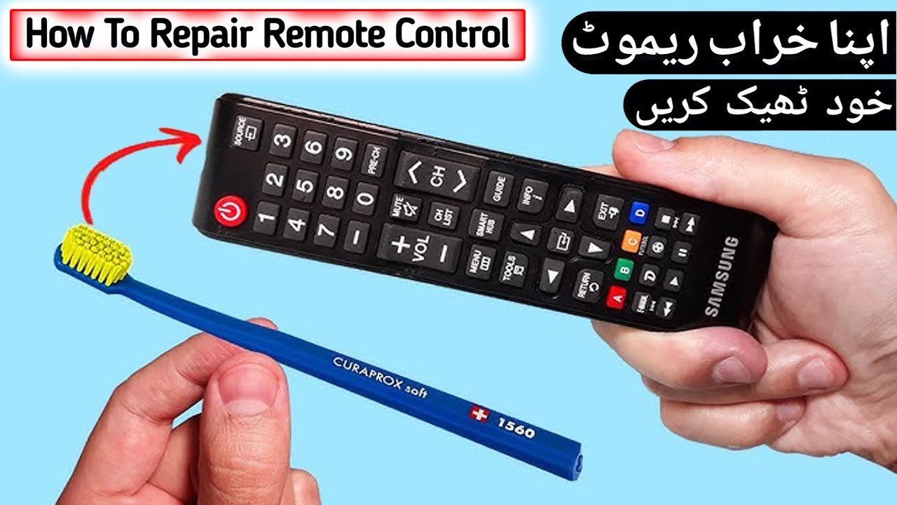 How to Any TV Remote Not Working | How to repair any remote control ...