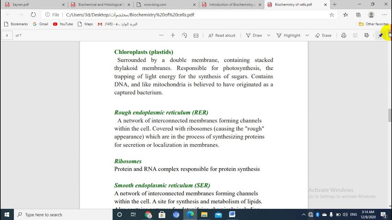 biochemistry lec1-part2 - YouTube