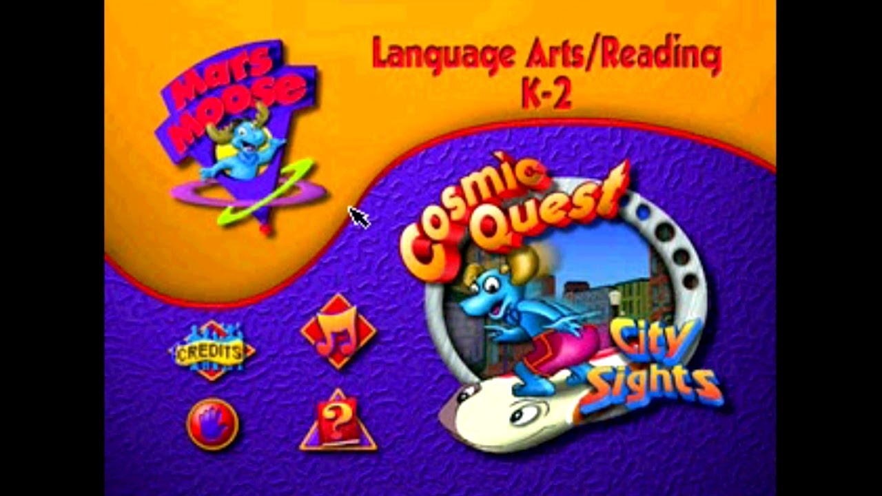 A Mars Moose Adventure - Cosmic Quest 1: City Sights [Psx] - Intro ...