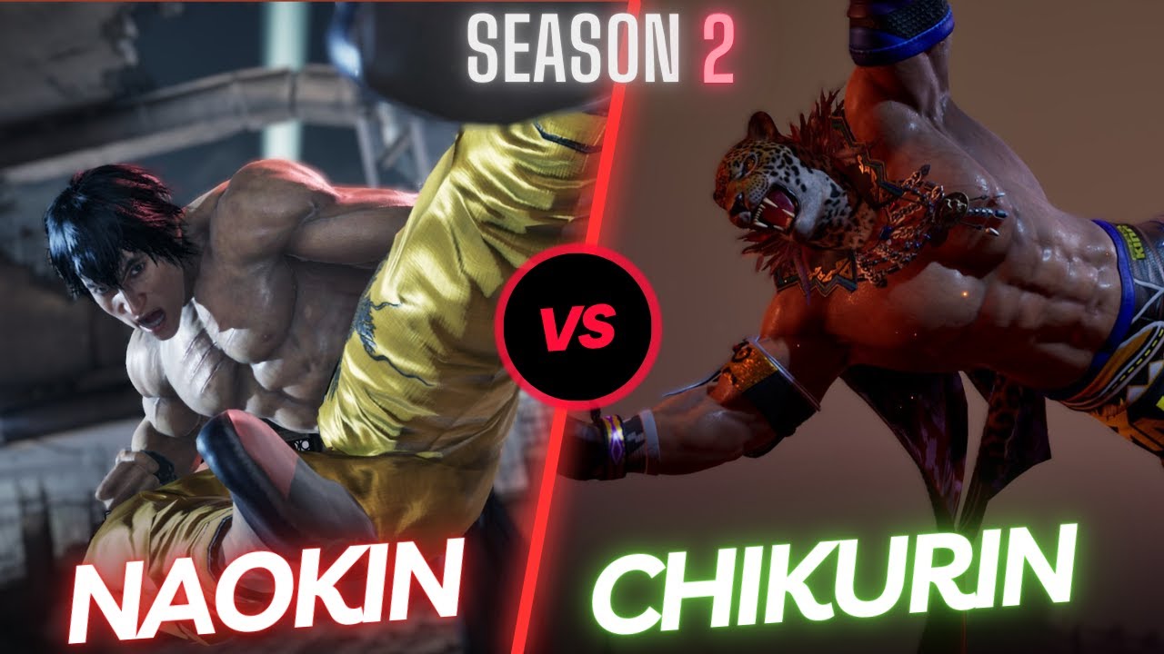 Tekken 8 | Naokin (Law) VS Chikurin (King) Ranked Match - YouTube