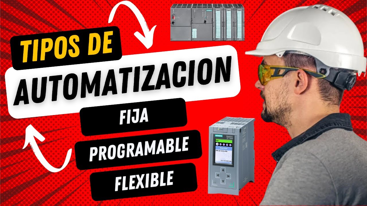 TIPOS DE AUTOMATIZACION | Fija | Programable y Flexible - YouTube