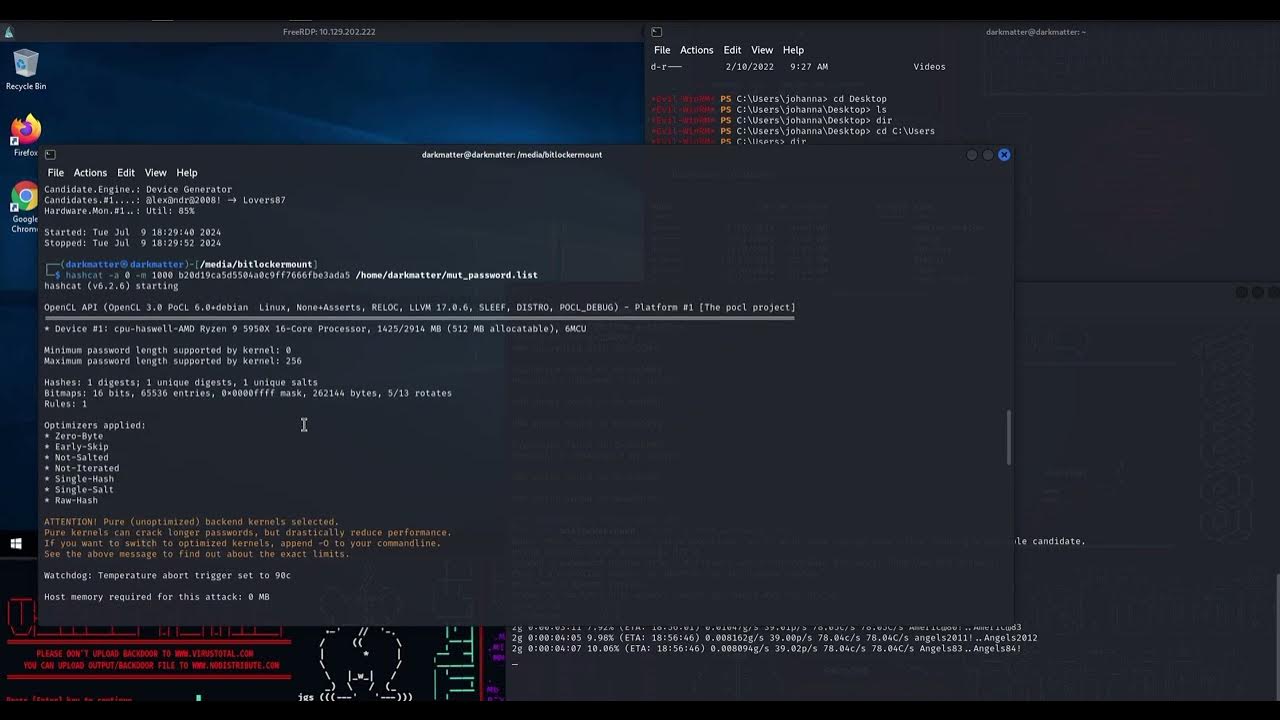 Password Attacks - Educational Purposes Only - YouTube