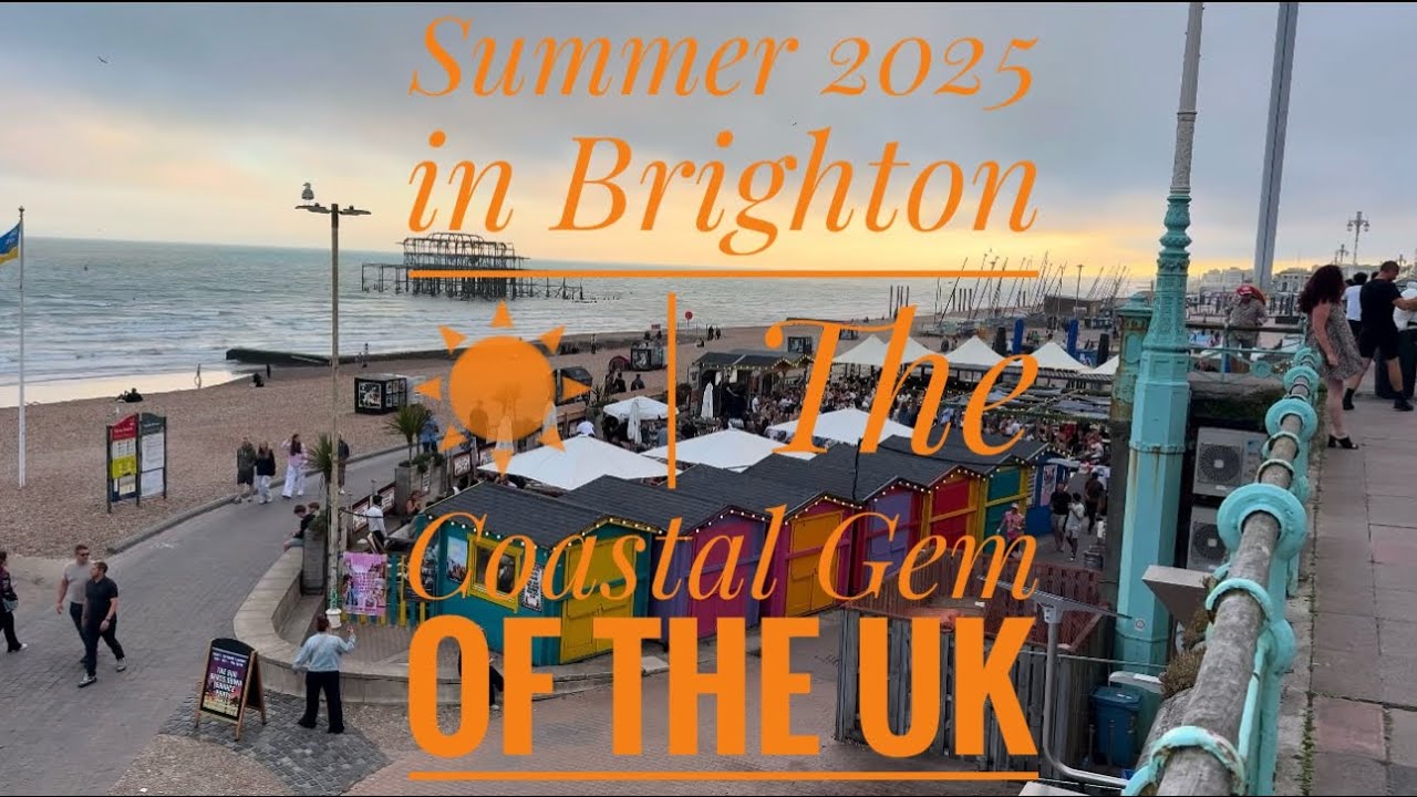 📍 Summer 2025 in Brighton ☀️ | The Coastal Gem of the UK! - YouTube