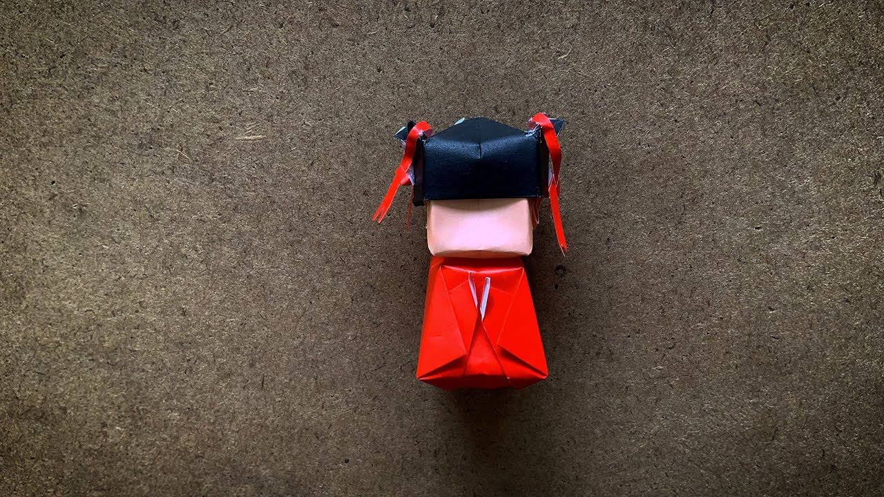 Origami NaZha 怎麼折小哪吒 How to make a little NaZha - YouTube