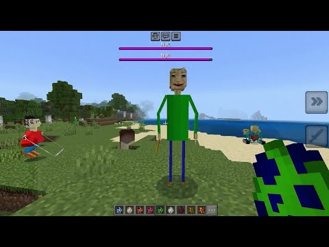 Baldi's Basics Plus ADDON in Minecraft PE | Minecraft 1.21.81+ ADDON ...
