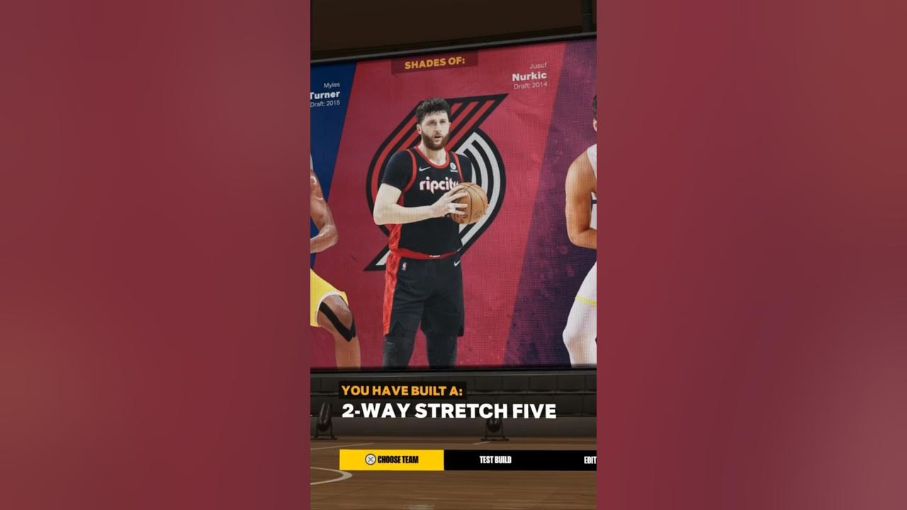 BEST 2 WAY STRETCH FIVE BUILD NBA 2K23 NEXT GEN WITH 91 THREE #shorts - YouTube